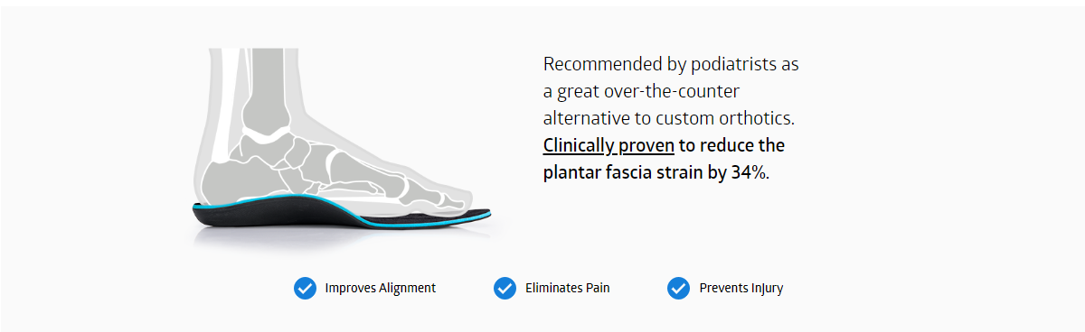 SOLE Active Thick Custom Moldable Orthotic Medical Insoles - FeetCare