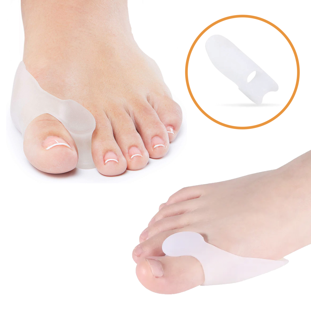 [1pair] Bunion Silicone Toe Spreader | Toe Separator for Big Toe | Anti ...